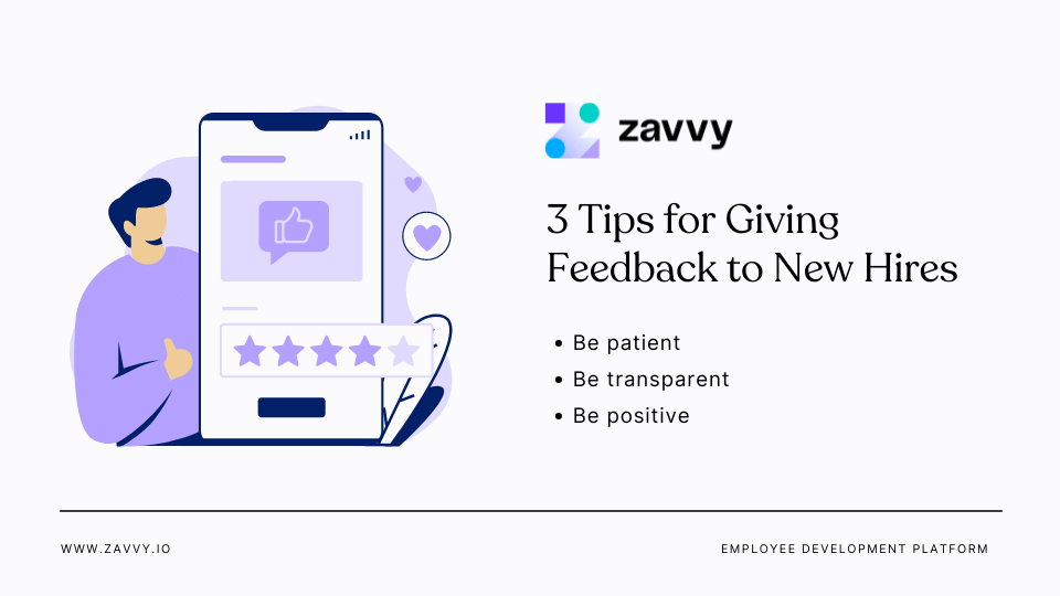 New Employee Feedback: Ensure Your New Hires Get a Productive Start | Zavvy